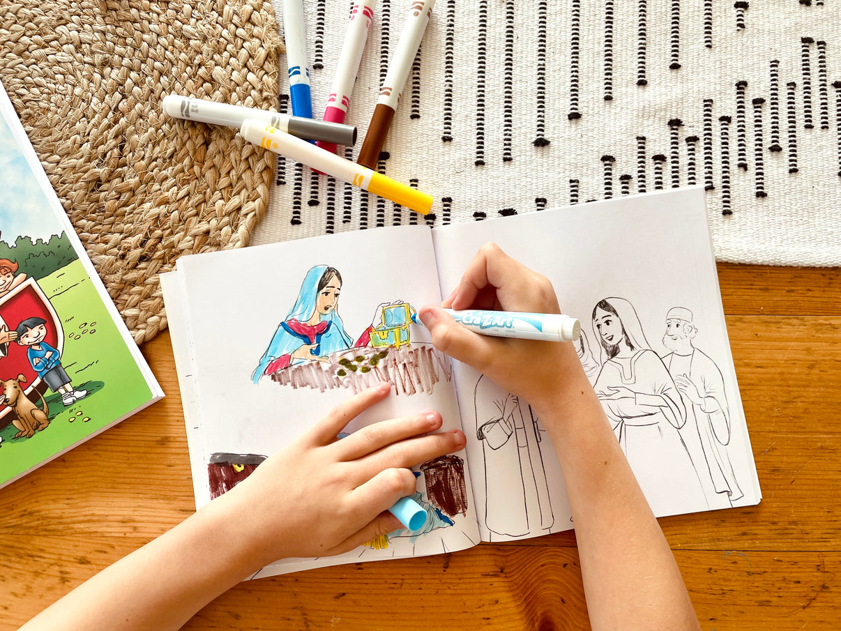 The Parables of Jesus Coloring Book – Lithos Kids