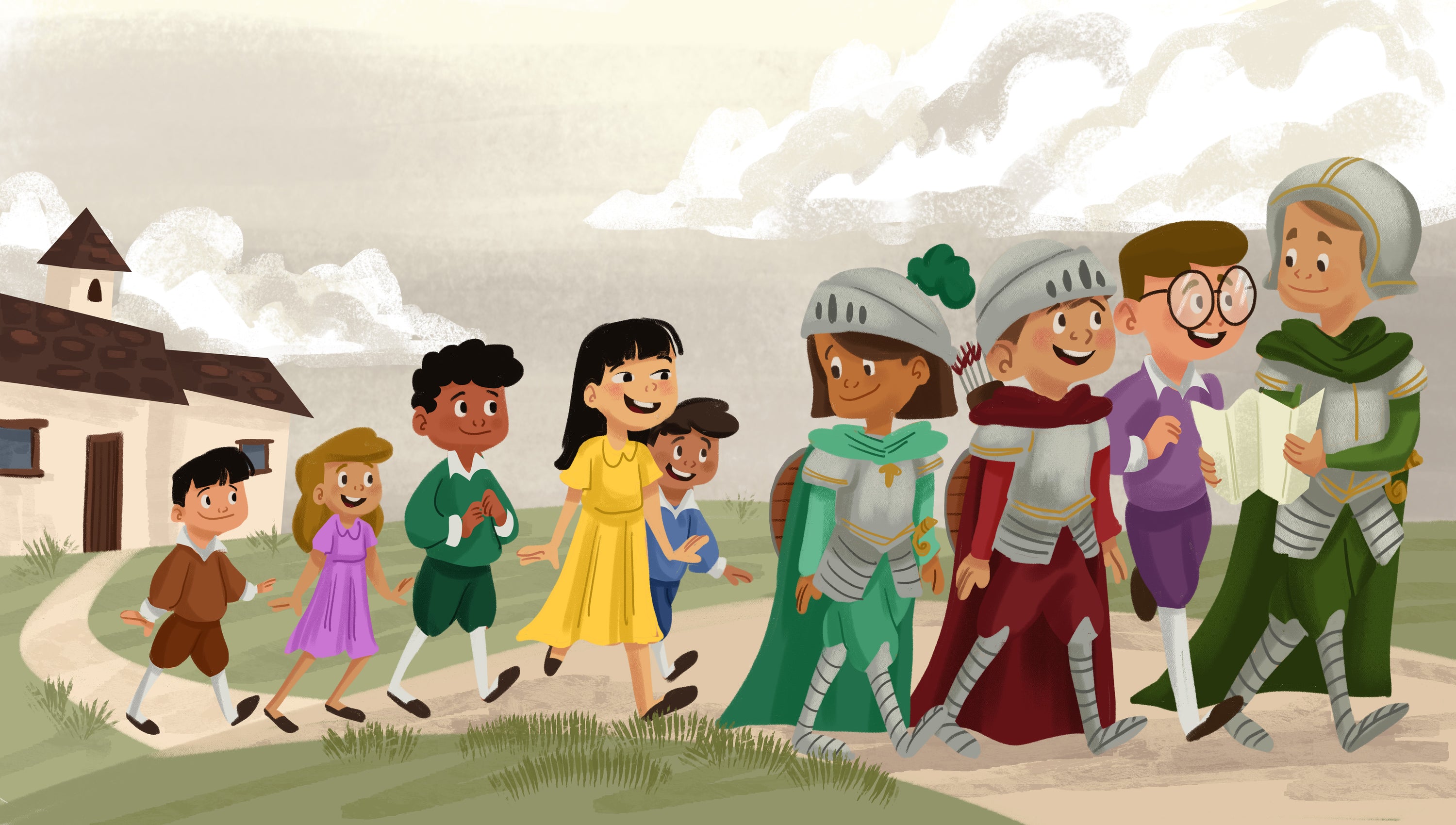 Little Pilgrim's Big Journey series – Lithos Kids